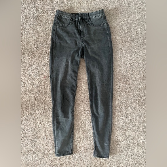 H&M | Jeans | Divided Hm Dark High Rise Jeans | Poshmark